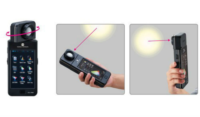 Konica Minolta, distribué par Scientec - Photomètres-Chromamètres CS ...