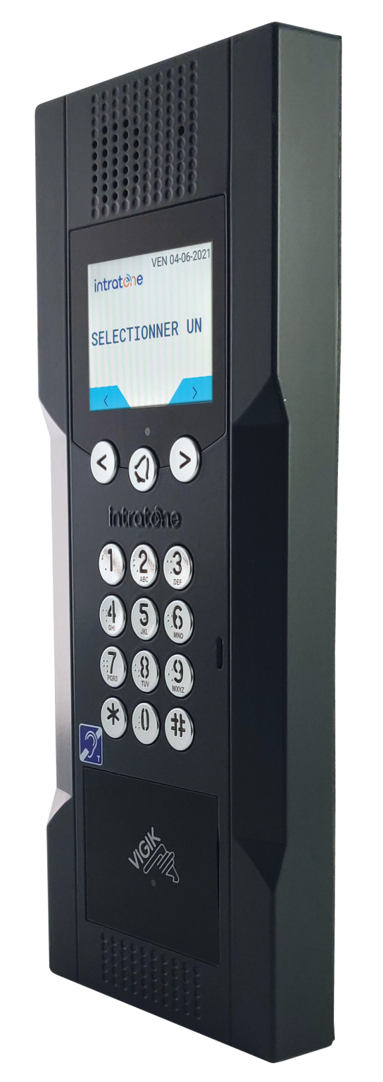 Sélection de produits Intratone - Filière 3e