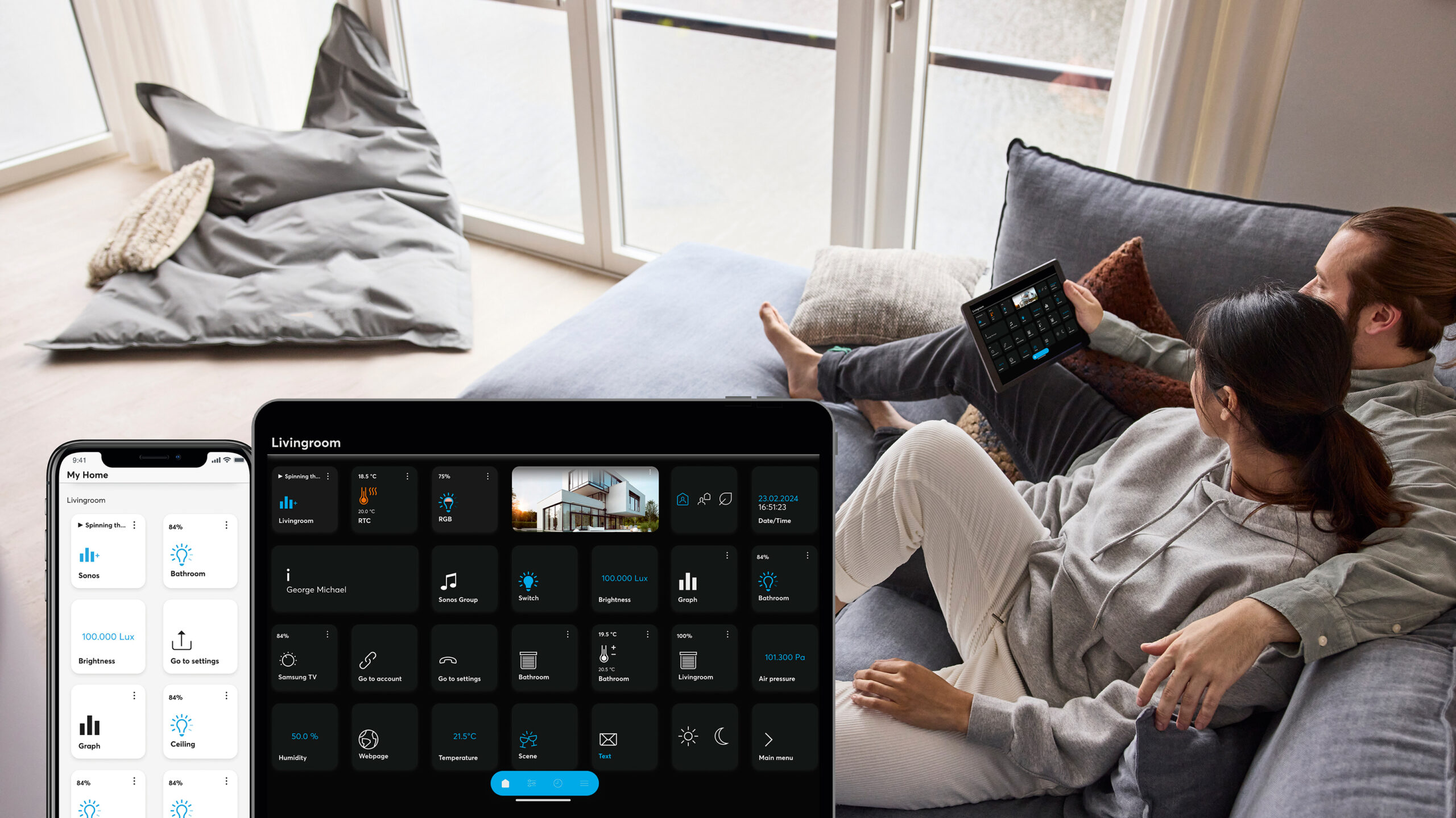 KNX APP-Control Server d’ABB simplifie le contrôle à distance