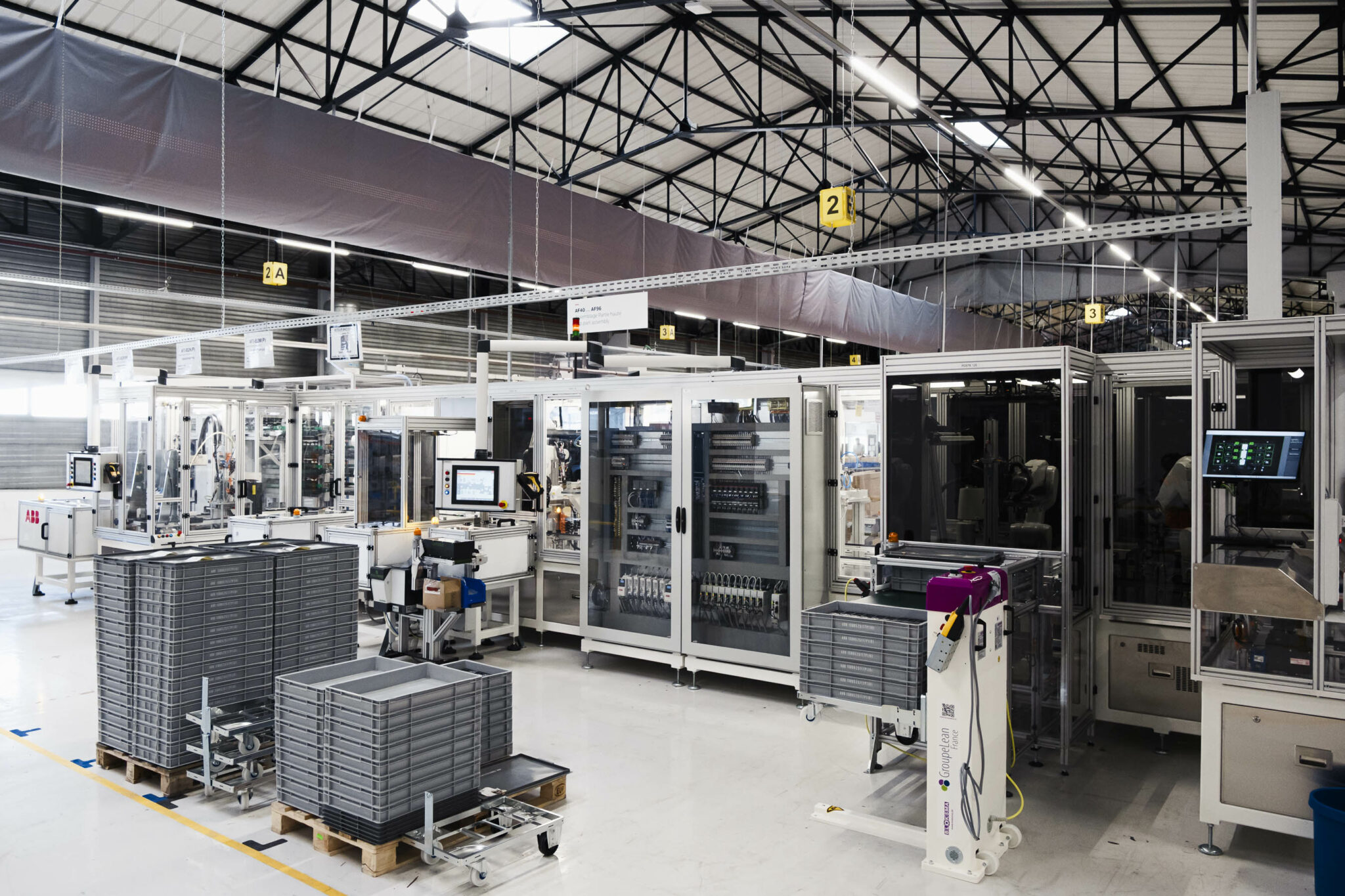 ABB investit usine de Chassieu ligne de production automatisée