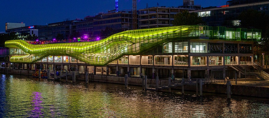 Sécurlite éclaire la Cité de la Mode et du Design à Paris - Filière 3e
